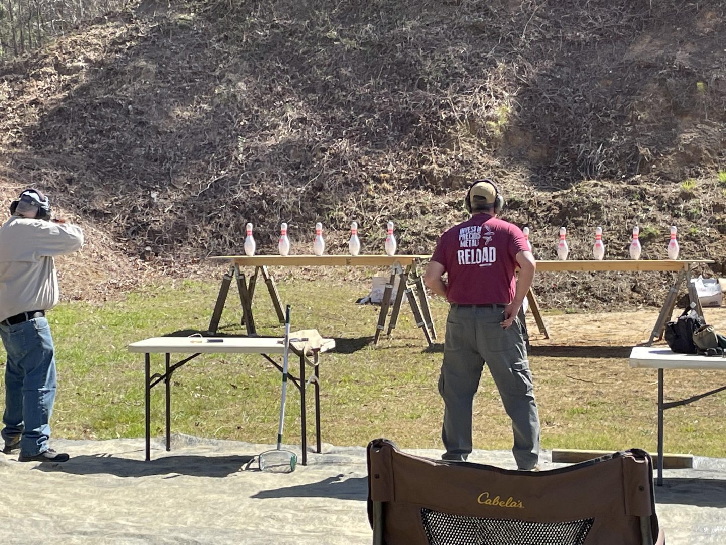 Bowling Pin Match Photos – Airfield Shooting Club