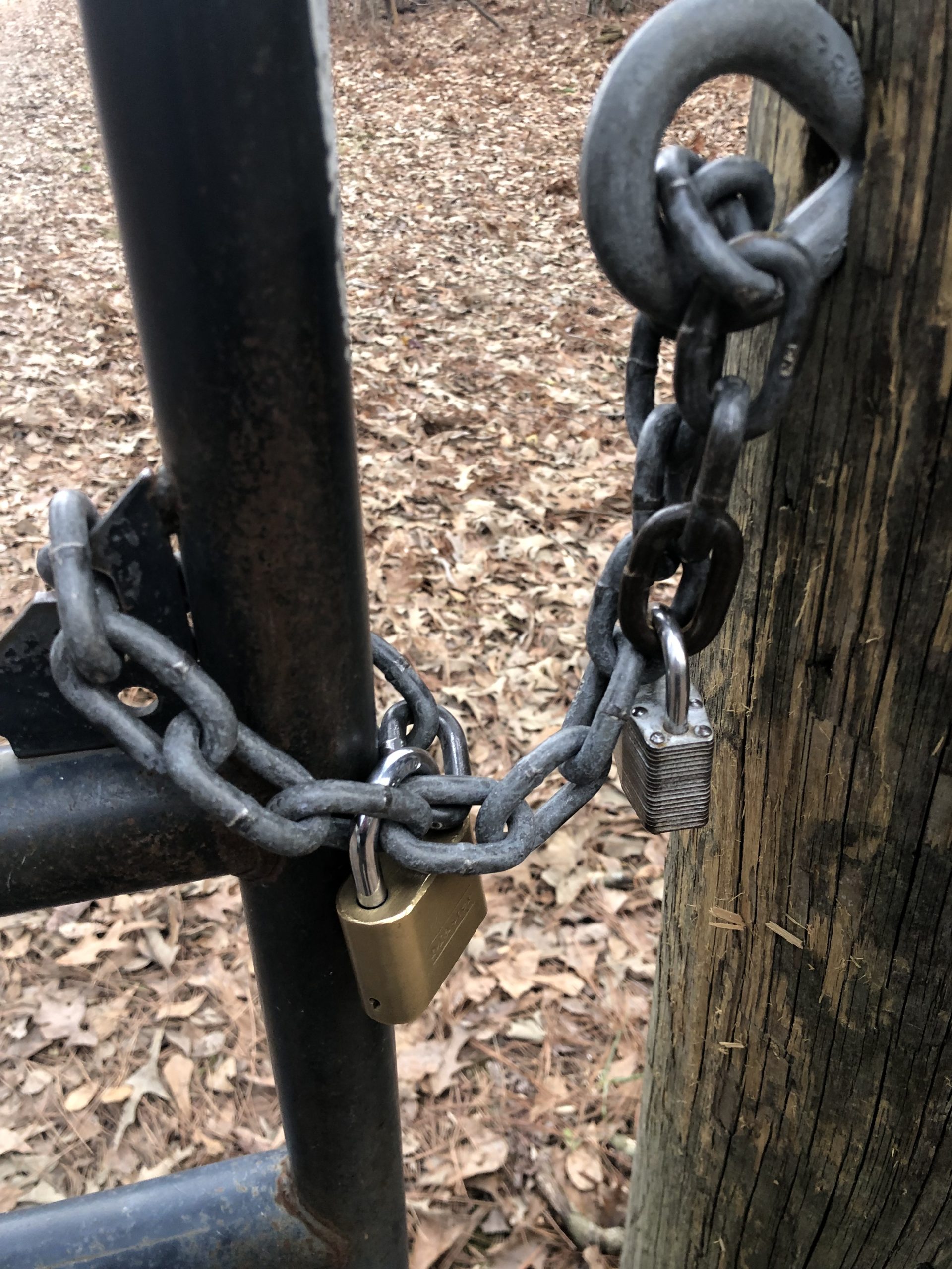 Gate locking procedure changed. – Airfield Shooting Club